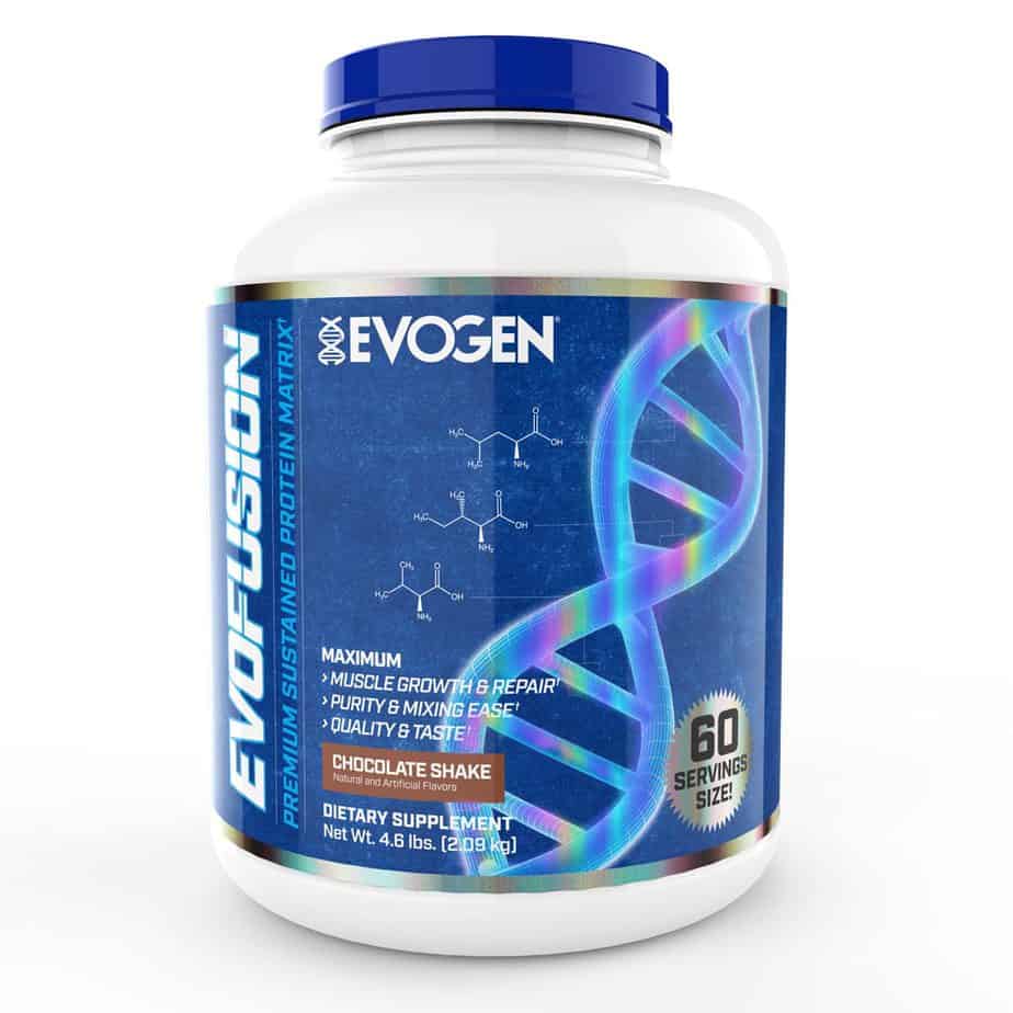 Evogen Evofusion – 3-Phasen-Proteinmatrix mit Whey & Casein – MRM-BODY
